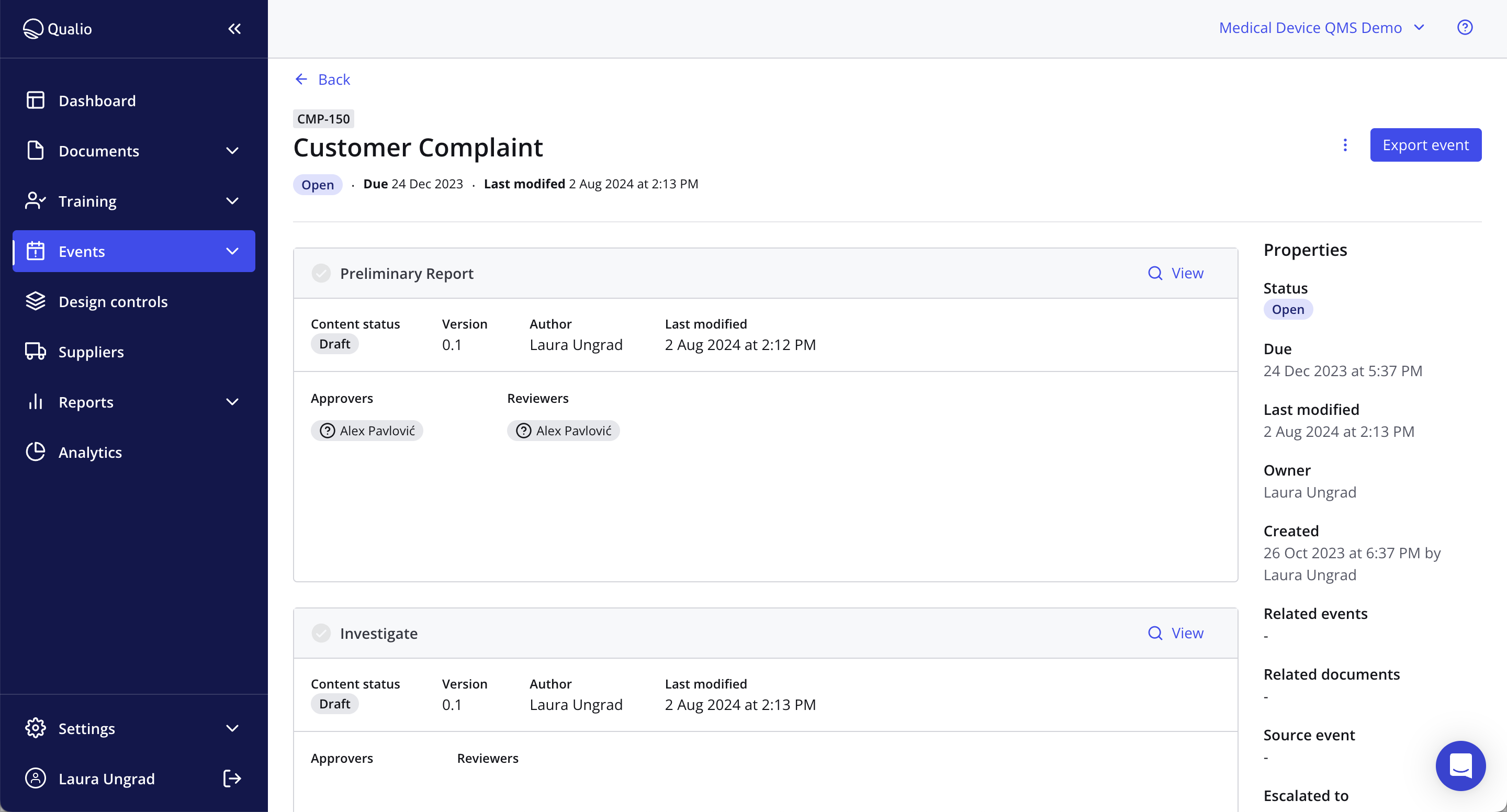 CAPA & Non-Conformance Management Software